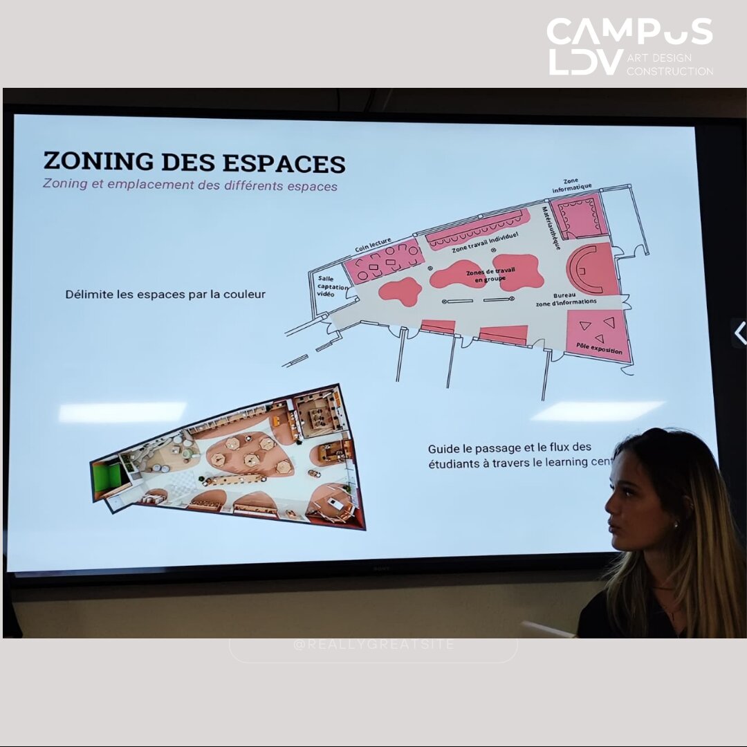 Projet "Learning Center" pour nos DN MADE - Campus Léonard de Vinci