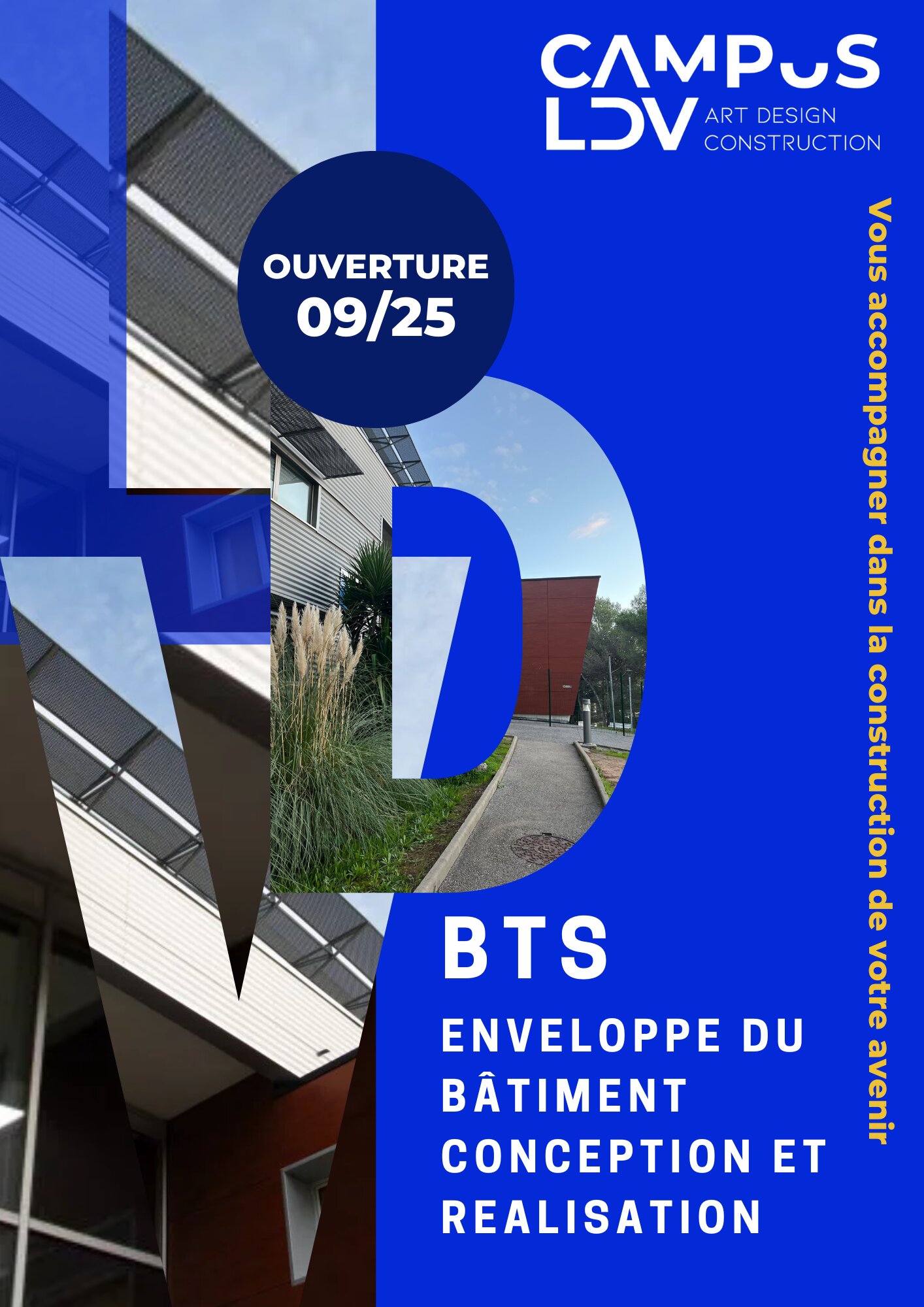 Ouverture du BTS enveloppe du bâtiment, conception et réalisation à la rentrée 2025 - Campus ...